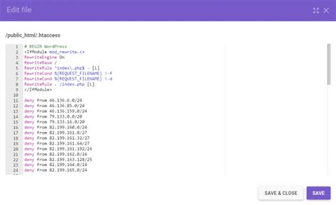 How To Allow Or Block Visitors From Specific Countries Using Htaccess