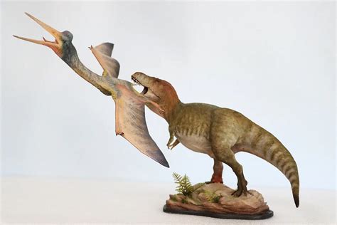 Quetzalcoatlus Vs T Rex