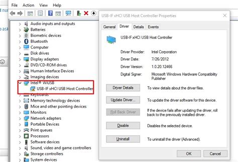 usb if xhci host controller