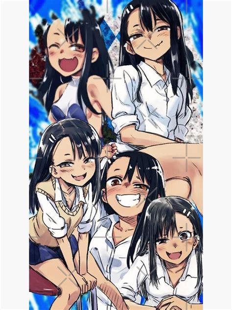 Nagatoro Hayase The Sassy Waifu From Don T Toy With Me Miss Nagatoro Anime And Manga Poster