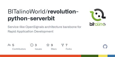 Github Bitalinoworldrevolution Python Serverbit Service Like