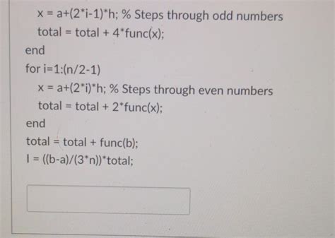 solved use the composite simpson s 1 3 rule with h 1 to