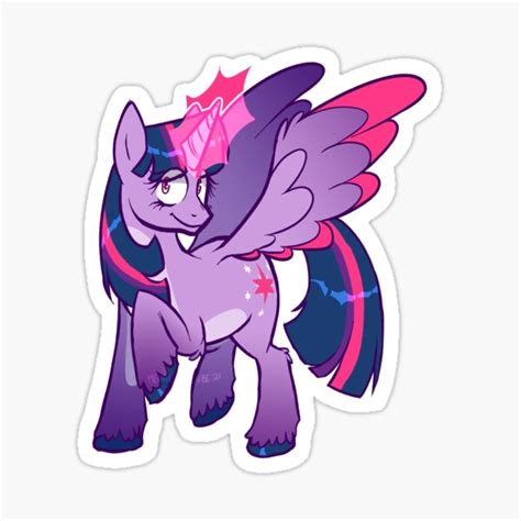 MLP Twilight Sparkle Sticker By GabbaGabber Redbubble
