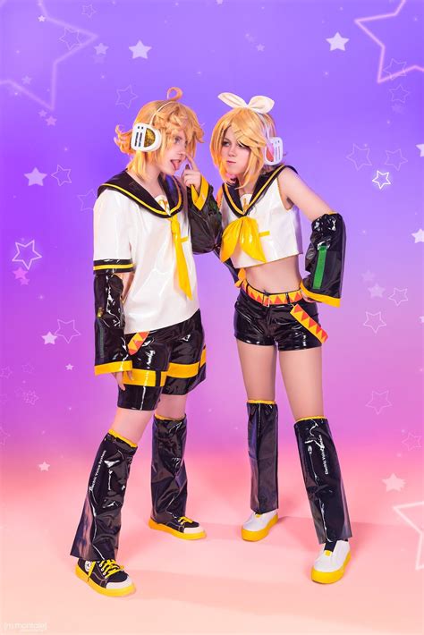 Lenrin Kagamine🍌🍊 Косплей Парик Аниме