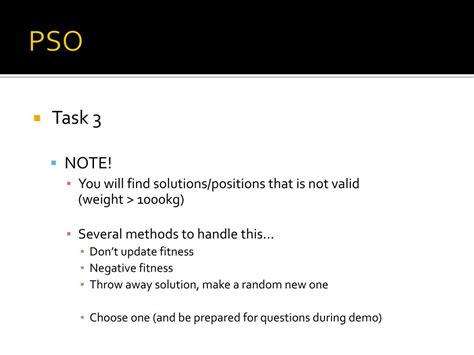 PPT Particle Swarm Optimization PowerPoint Presentation Free Download ID 1892578