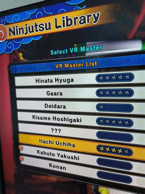 Character Missing Dlc Reset Level R Narutoshinobistriker