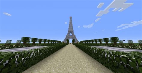 Eiffel Tower Minecraft Map Eiffel Tower Minecraft Map