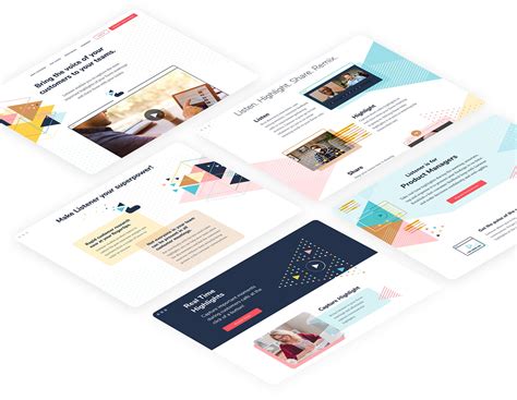 Listener Logo And Website Design Behance