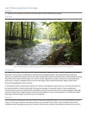 GGR F Lab Measuring Stream Discharge Pdf Lab Measuring Stream Discharge Grading