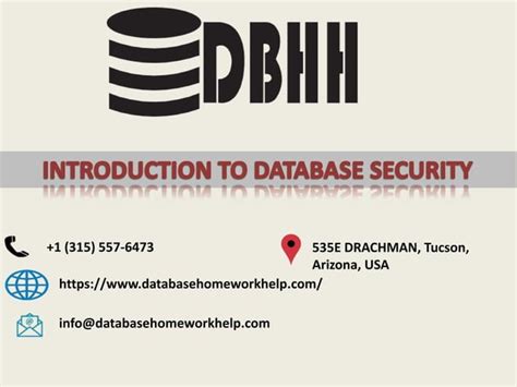 Introduction To Database Securitypptx