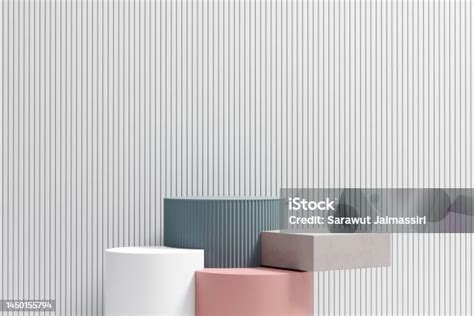 추상 최소한도 현대 연단 플랫폼 제품 전시 쇼케이스 3d 렌더링 0명에 대한 스톡 사진 및 기타 이미지 0명 3차원 형태 강단 Istock