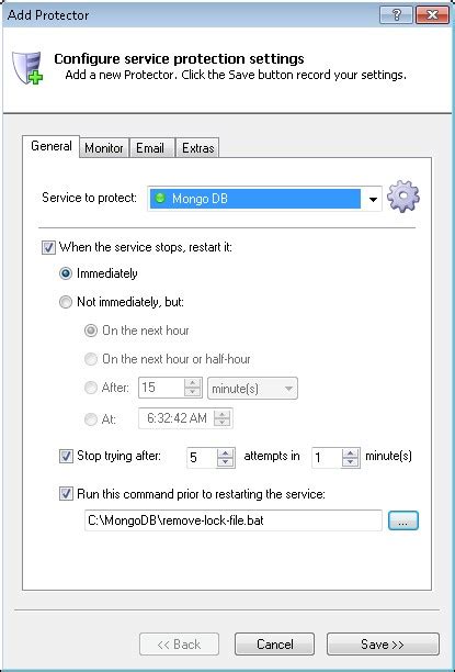 How To Keep Mongodb Windows Service Running Auto Restart Database