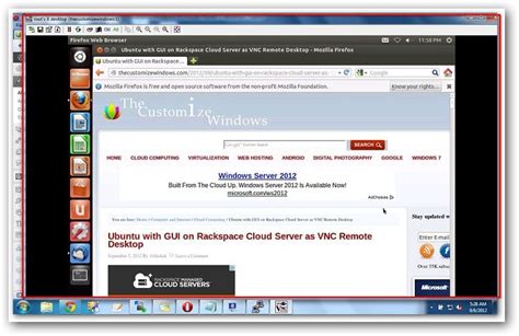 virtual network computing or vnc