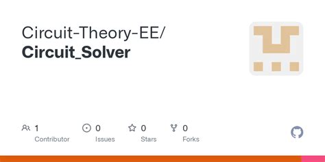 GitHub Circuit Theory EE Circuit Solver