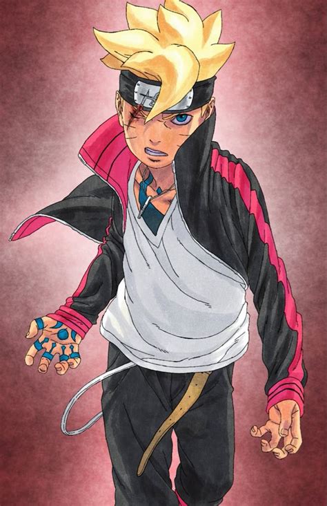 Boruto With The Scar Uzumaki Boruto Baruto Manga Boruto