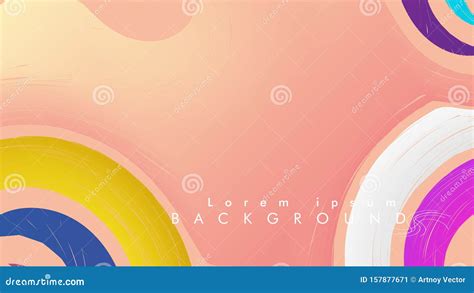 Abstract Vector Background Design In Eps 10 Stock Vector Illustration Of Graphic Colorful