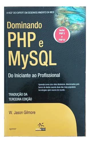 Livro Dominando Php E Mysql Do Iniciante Ao Profissional W Jason