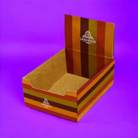 Order Printed Custom Counter Display Boxes Wholesale In USA