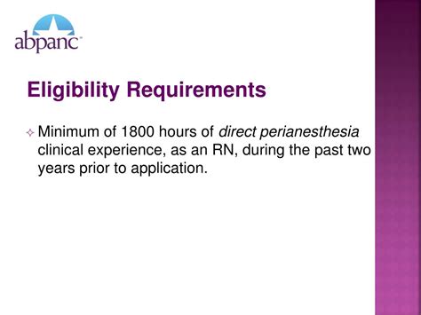 Ppt Cpan ® Capa ® Certification Where Patient Needs Come First