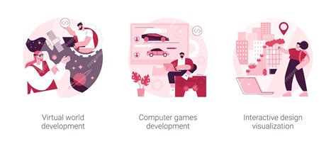 Premium Vector Web Programming Abstract Concept Vector Illustrations