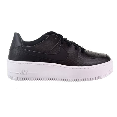 Nike Air Force 1 Sage Low Womens Shoes Blackwhite Ar5339 002