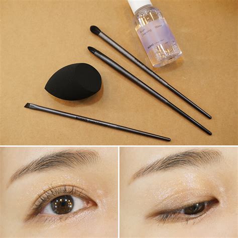 아이섀도우 브러쉬 추천 메이크업 스펀지도 주는 갓성비템 쿠모 비기너 아이 세트feat 연말메이크업 ♬ 네이버 블로그