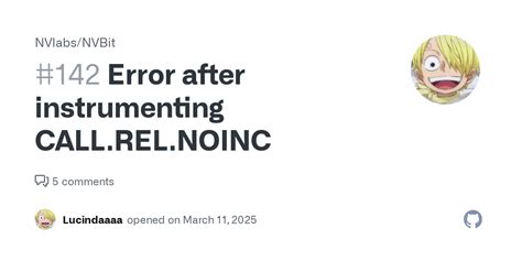 Error After Instrumenting Callrelnoinc · Issue 142 · Nvlabsnvbit