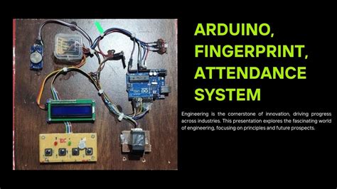 Arduino Fingerprint Attendance System Biometric Attendance Projectarduino Fingerprint
