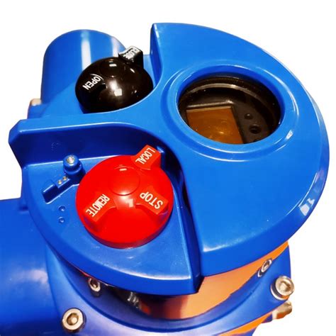 Intelligent Electric Valve Actuator Ip67 Part Turn Electric Actuator