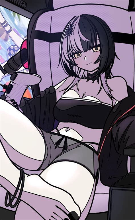 Yuvur1 Shiori Novella Hololive Hololive English Highres 1girl