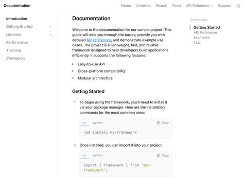 Documentation Blot