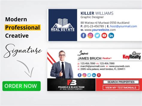 Clickable Html Email Signature For Gmail Outlook Etc Upwork