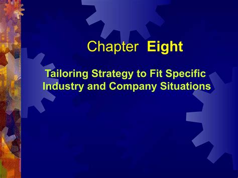 Chapter 8 Tailoring Strategy Bus 690 Ppt