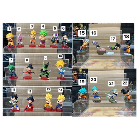 Dragon Ball Wcf Model With Genuine Effect Synthetic Part 8 Shopee