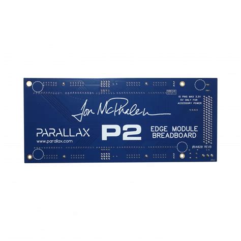 P Edge Module Breadboard Parallax