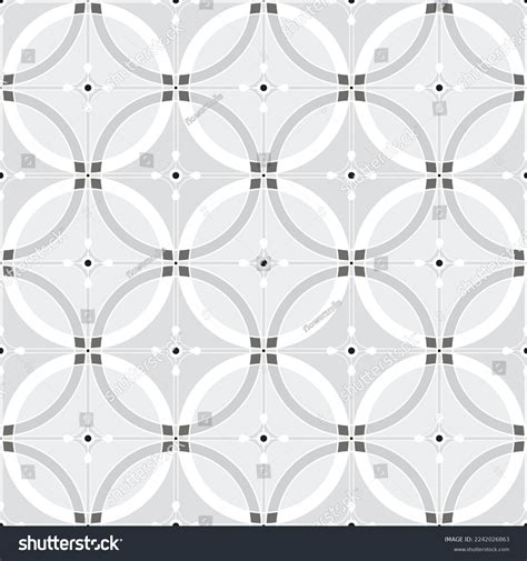 Tile Pattern Ceramic Tiles Vector Vintage Stock Vector Royalty Free 2242026863 Shutterstock