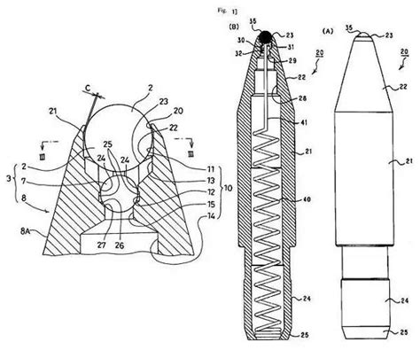 圆珠笔头构造 圆珠笔头冷镦机 圆珠笔 大山谷图库
