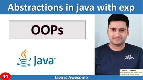 Abstraction In Java With Example Youtube