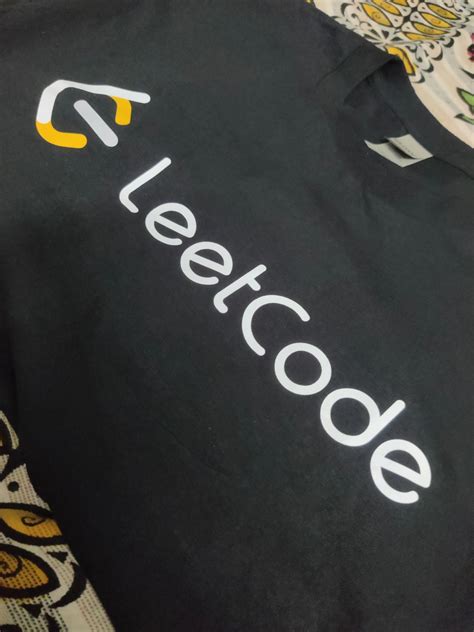 Dsa Leetcode Tshirt Consistency Sde Developer Code Leetcode Vishal Kumar Gond