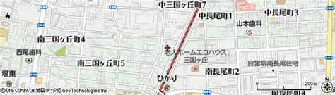 大阪府堺市堺区南三国ヶ丘町6丁の地図 住所一覧検索｜地図マピオン