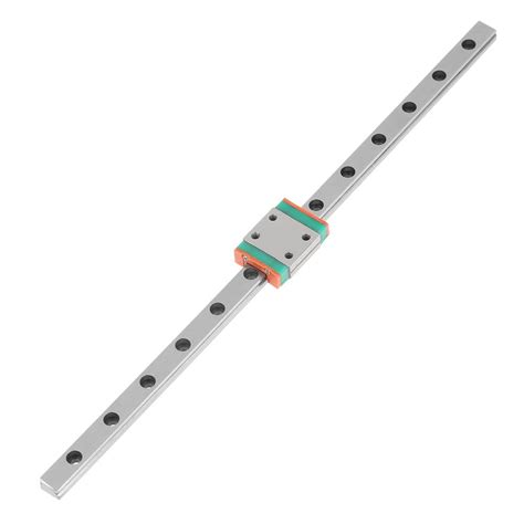 Buy 1pcs Linear Rail Steel Linear Guide Rail Linear Rail Rod With Bearings Slide Block Linear