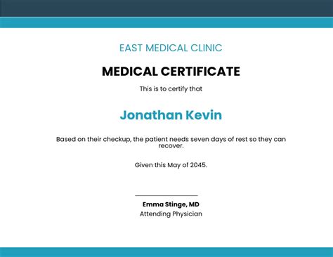 Experience Certificate For Doctors Exlesco