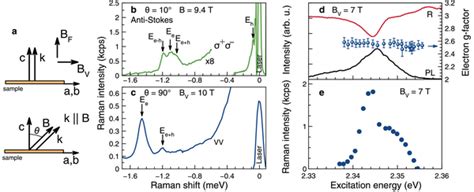 Spin‐flip Raman Scattering In Pea2pbi4 A Sketch Of The Experimental