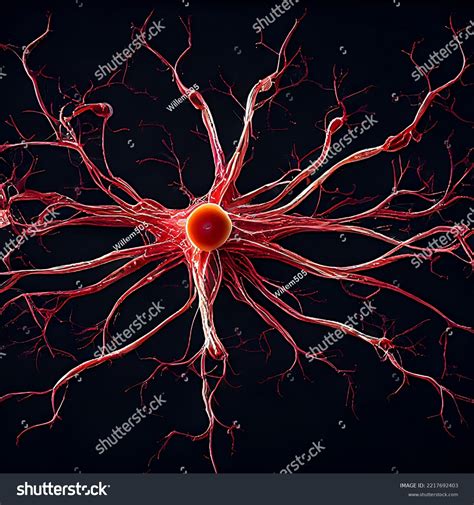 Photo Realistic Composition Neuron Stock Illustration 2217692403 Shutterstock