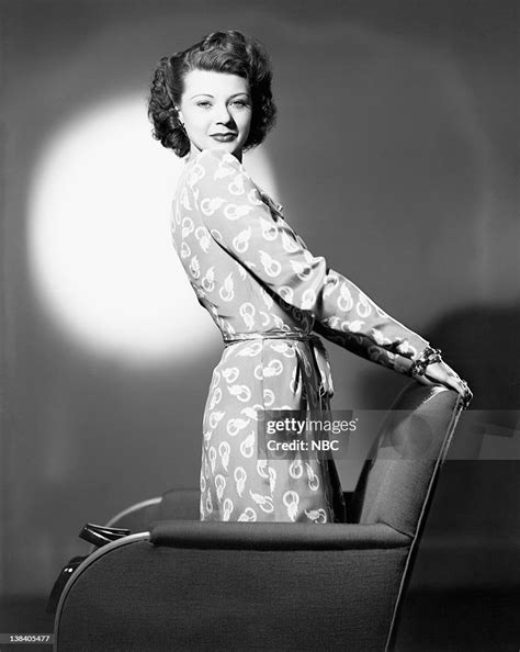 Singer Actress Harriet Nelson When She Was Known As Harriet Hilliard