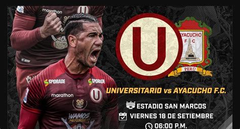 Universitario 1 0 Ayacucho Fc Resumen Y Estadísticas Del Partido Por