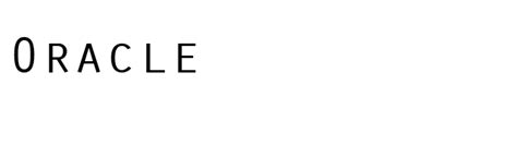 Oracle Font FontPalace Com