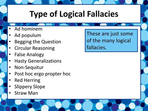 PPT Understanding Logical Fallacies PowerPoint Presentation Free Download ID 8780915