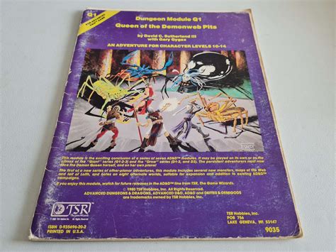 Adandd Module Queen Of The Demonweb Pits Q1