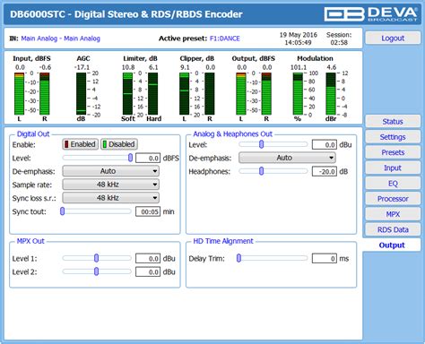 DB STC Advanced Stereo And RDS Generator BS Compliant